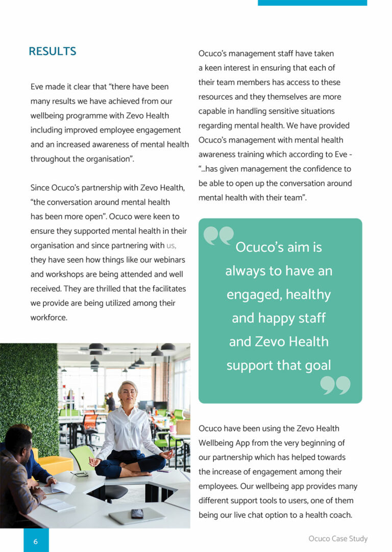 Workplace Health & Wellbeing Provider | Zevo Health